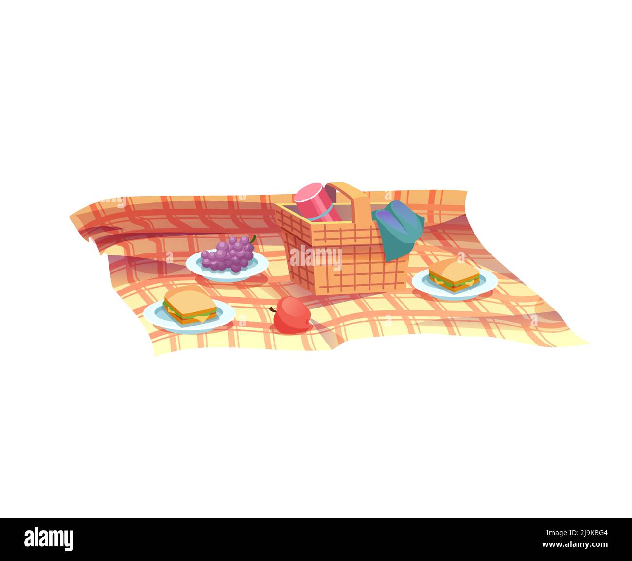 Social picnic Cut Out Stock Images & Pictures - Alamy
