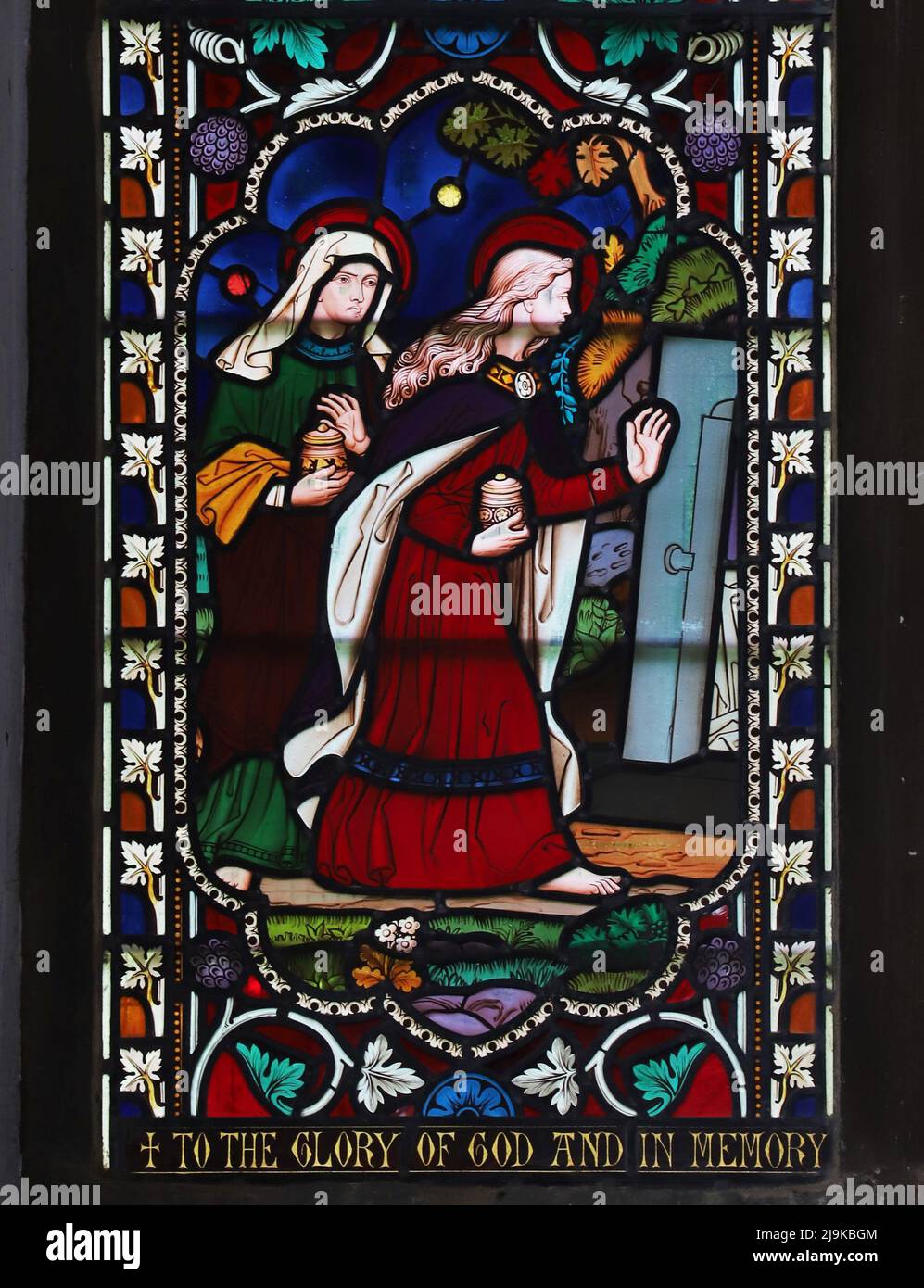 Mary magdalene at jesus tomb hi-res stock photography and images - Alamy