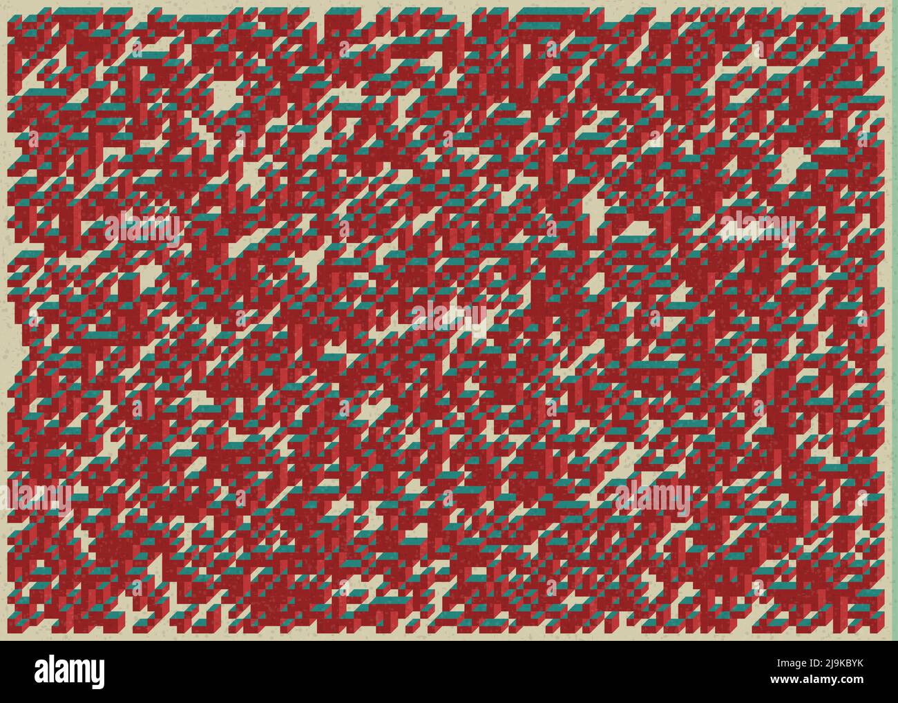 Implementation of Edward Zajec’s “Il Cubo” generative art background ...