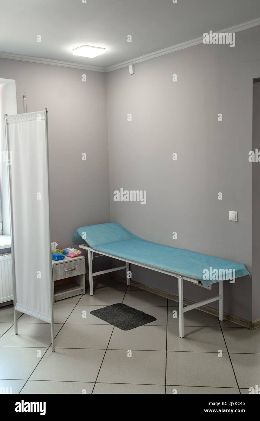 Modern room in clinic for examination and treatment of patients ...