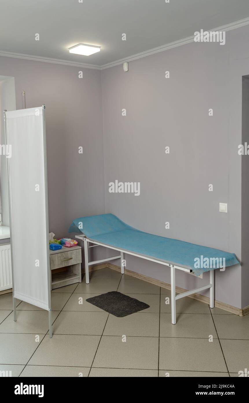 Modern room in clinic for examination and treatment of patients ...