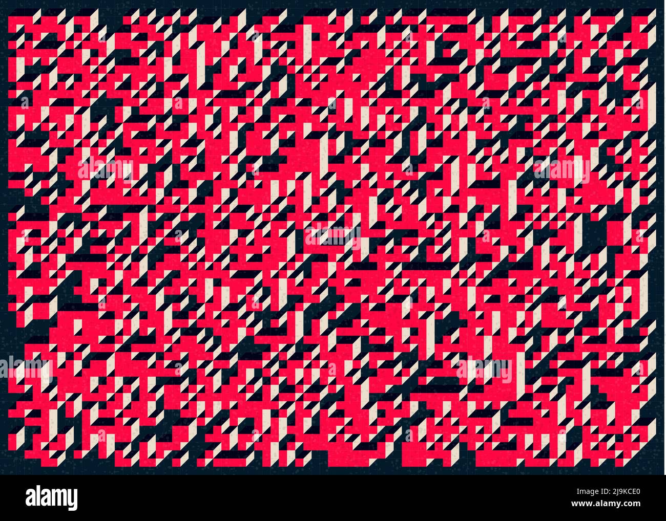 Implementation of Edward Zajec’s “Il Cubo” generative art background ...