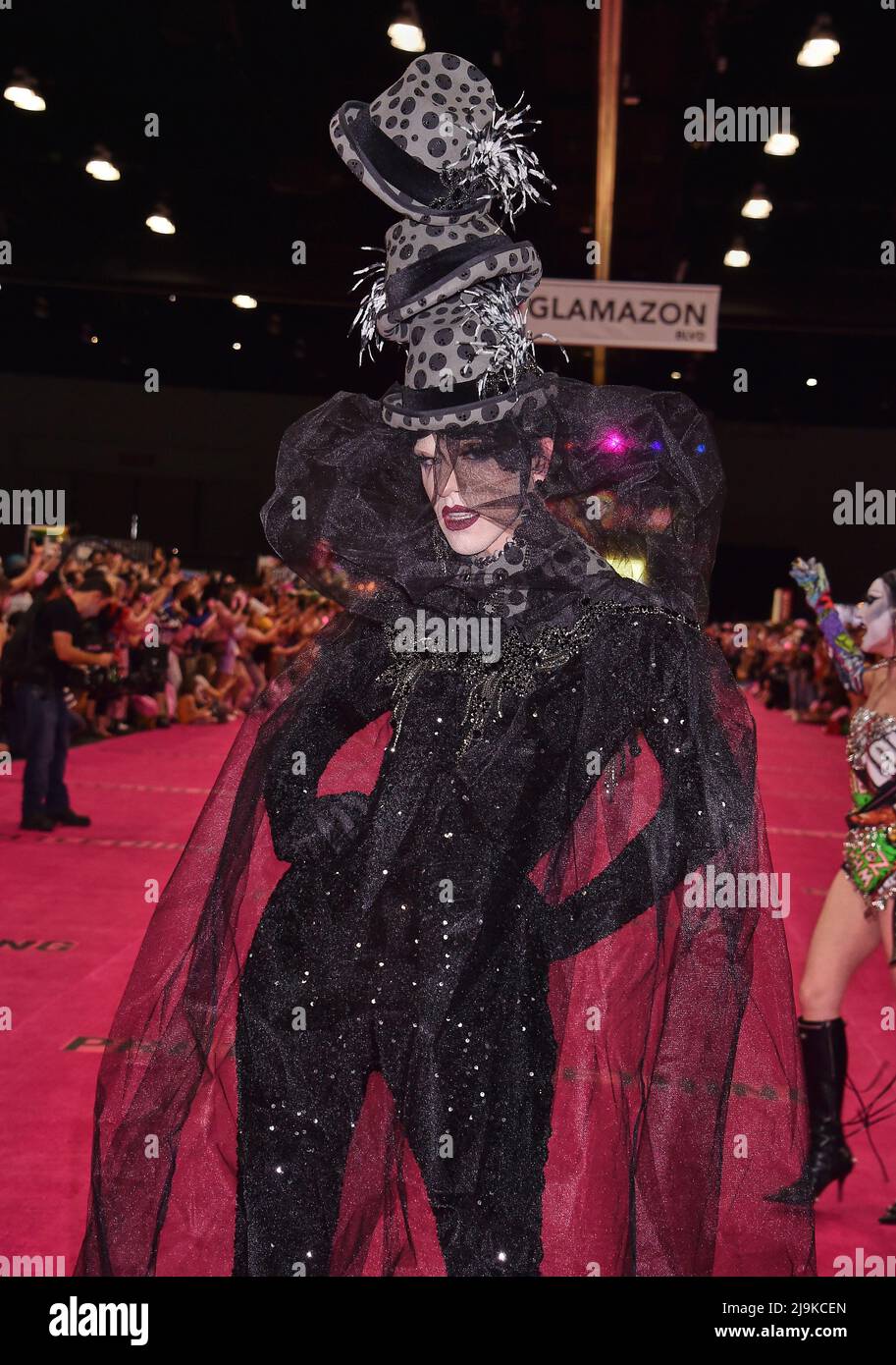 Utica Queen during the 2022 Rupaul DragCon, Day 1, held at the LA ...