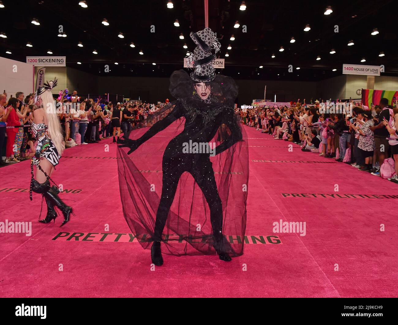 Utica Queen during the 2022 Rupaul DragCon, Day 1, held at the LA ...