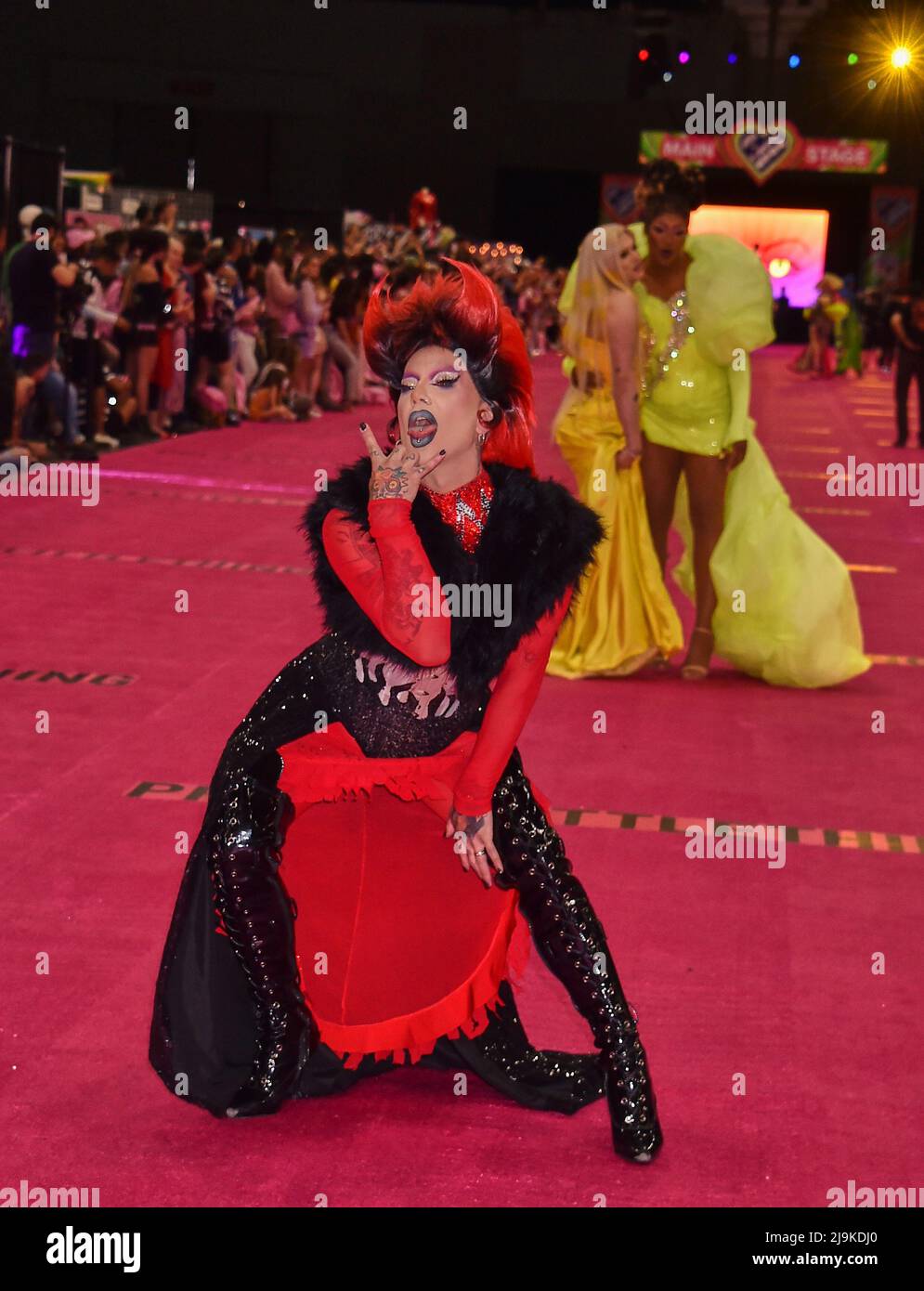 during the 2022 Rupaul DragCon, Day 1, held at the LA Convention Center ...