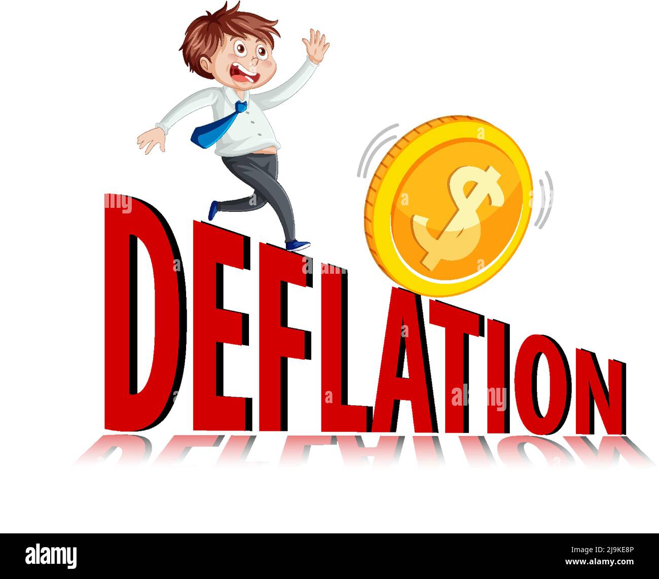 Deflation Cartoon