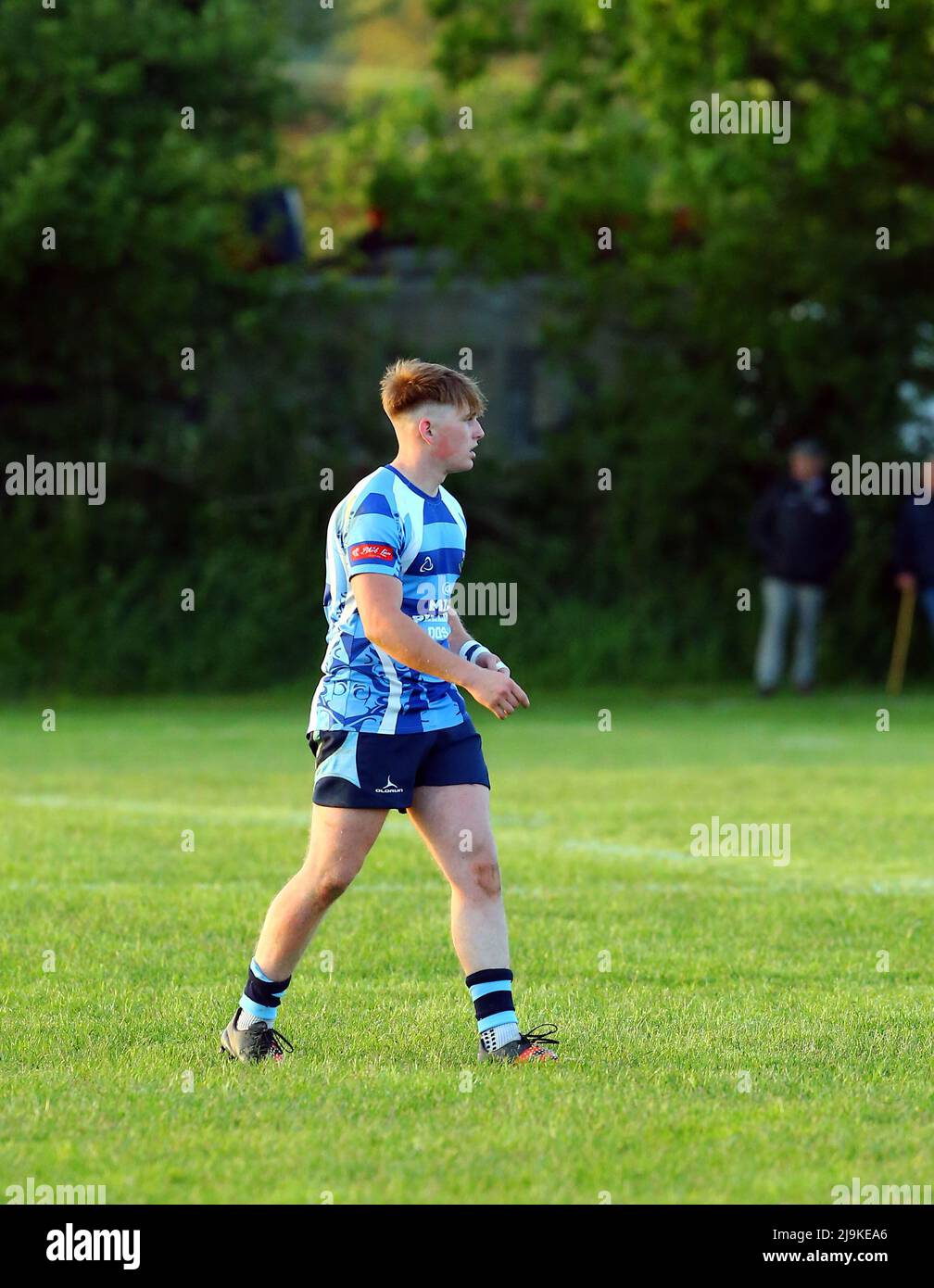 St Clears RFC Youth v Burryport RFC Youth plate final 2022 Stock Photo ...