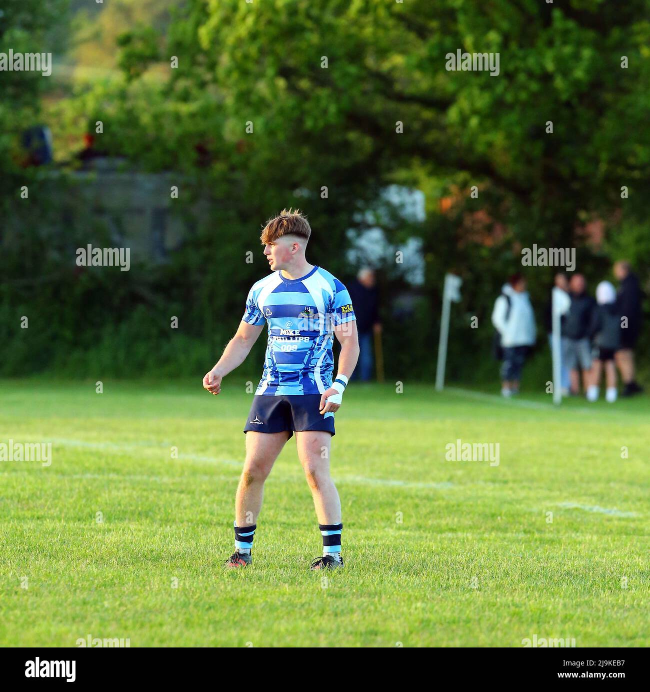 St Clears RFC Youth v Burryport RFC Youth plate final 2022 Stock Photo ...