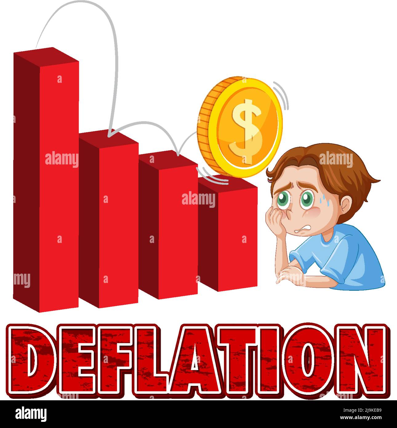Deflation Cartoon