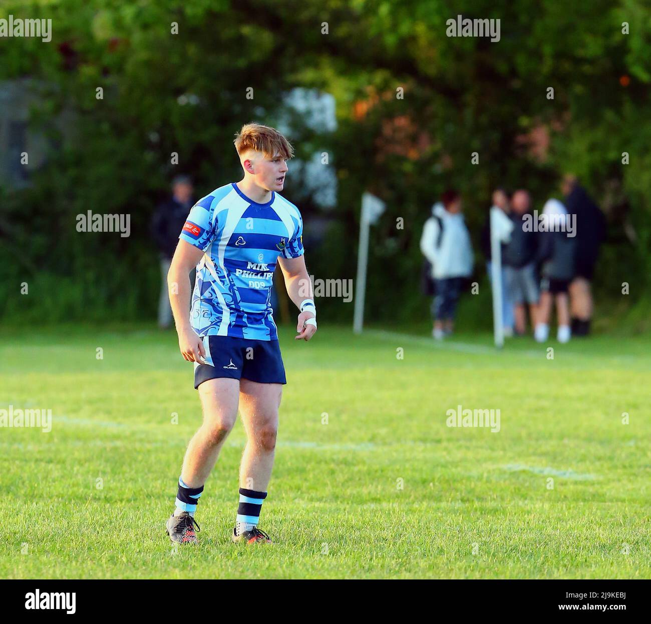 St Clears RFC Youth v Burryport RFC Youth plate final 2022 Stock Photo ...