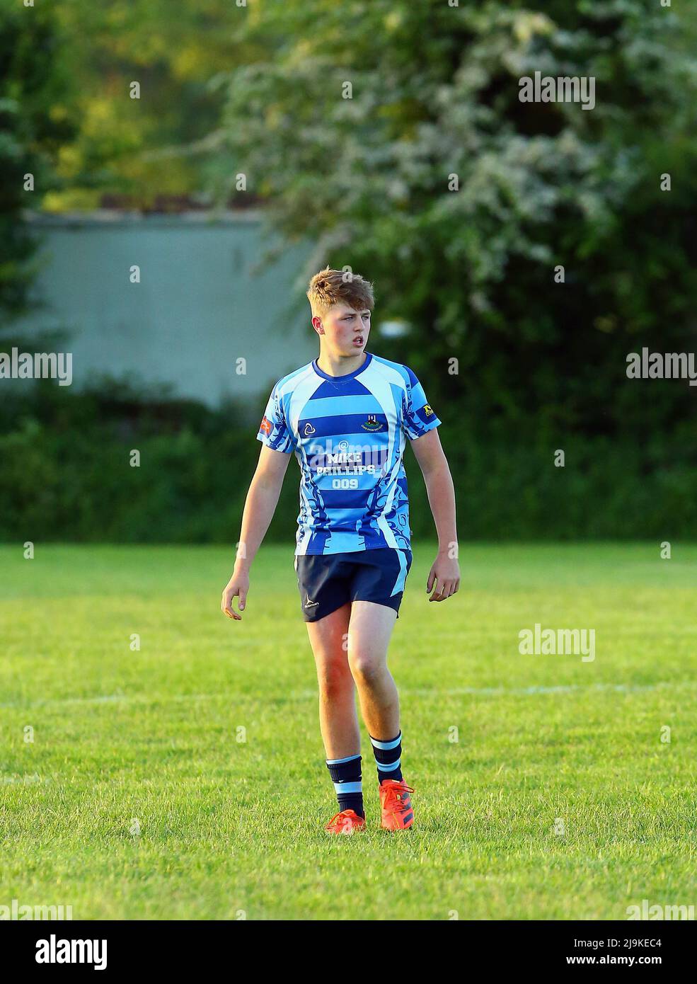 St Clears RFC Youth v Burryport RFC Youth plate final 2022 Stock Photo ...