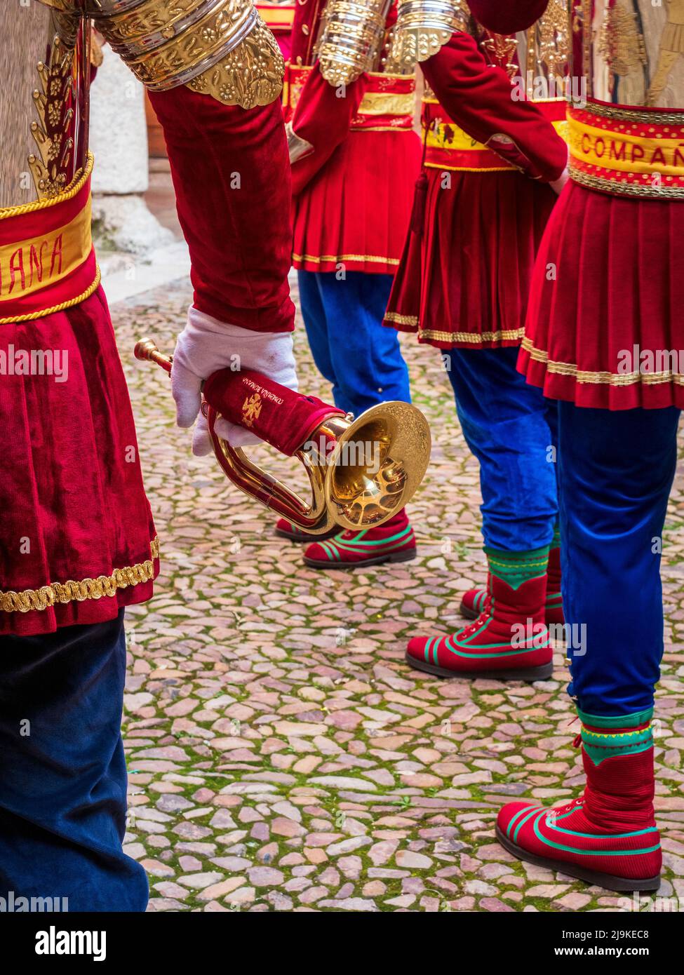 Band group bugle hi-res stock photography and images - Alamy