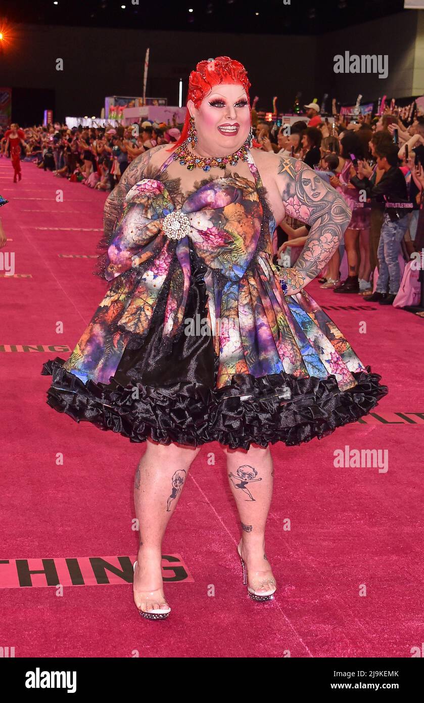 Maxi Shield during the 2022 Rupaul DragCon, Day 1, held at the LA ...