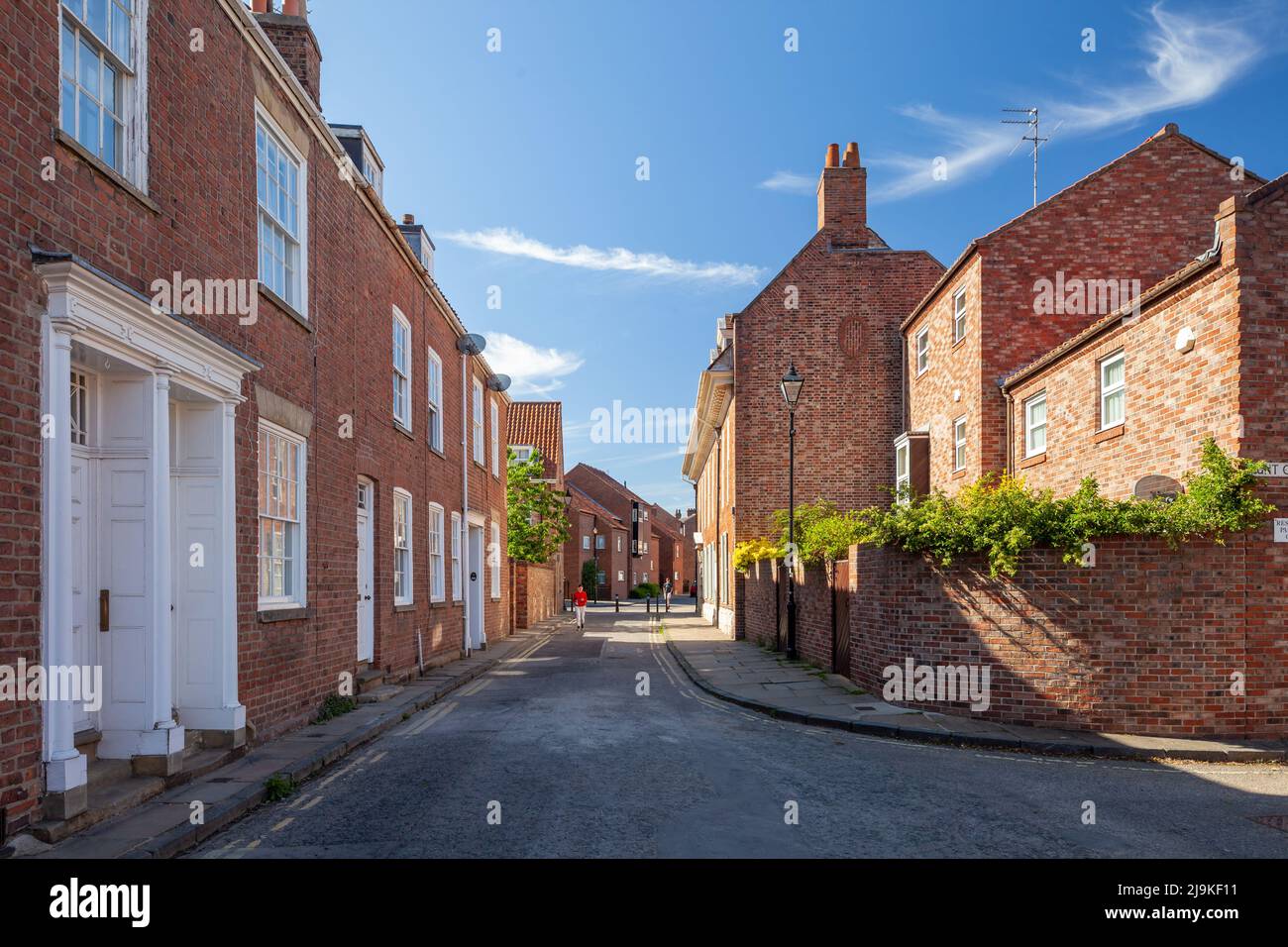Residential buildings in York city centre, England Stock Photo - Alamy