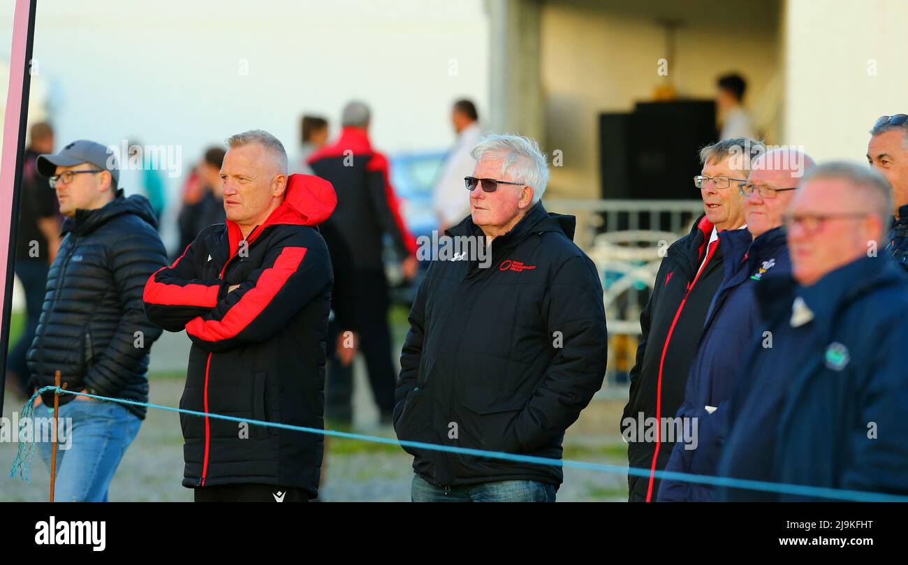 St Clears RFC Youth v Burryport RFC Youth plate final 2022 Stock Photo ...