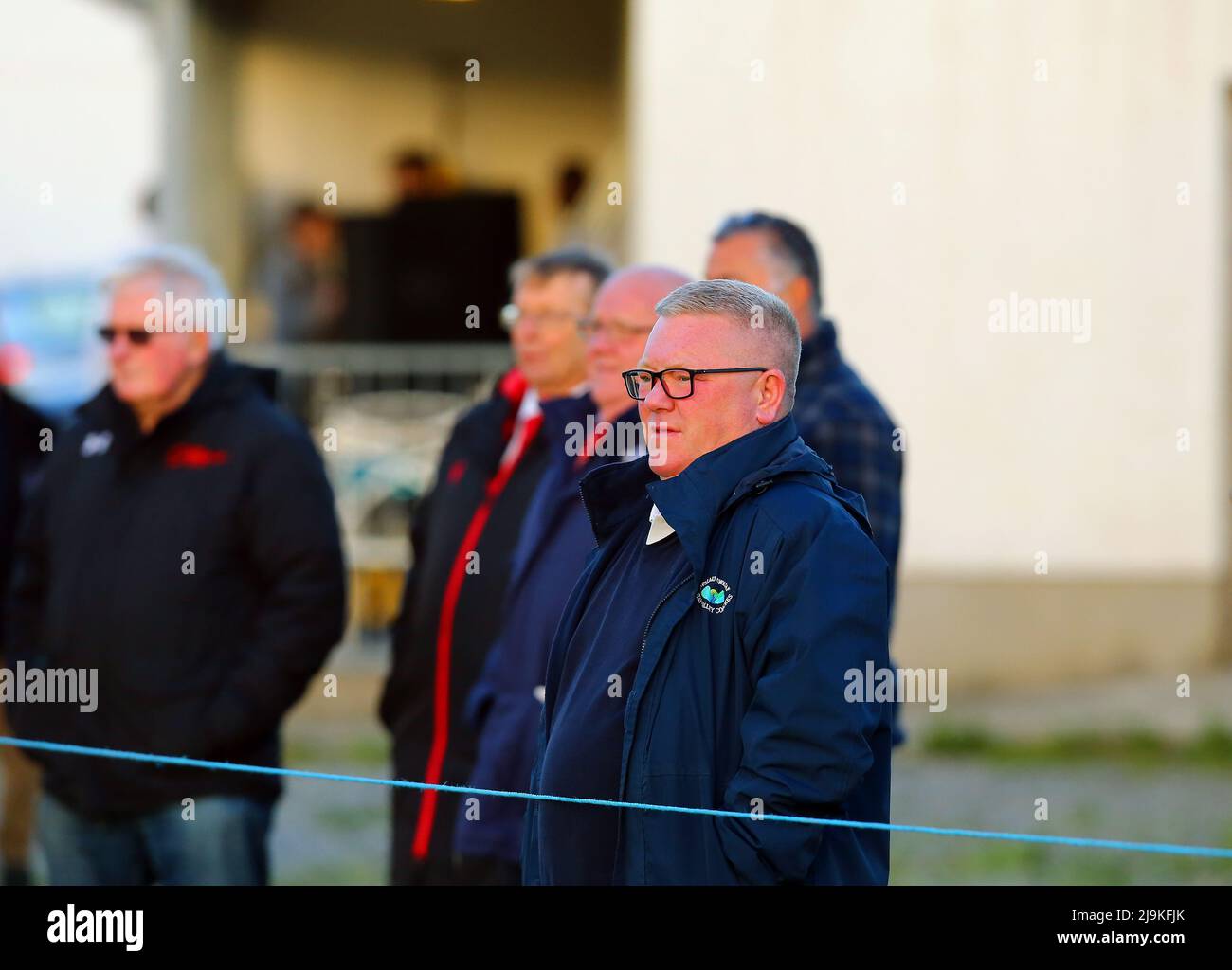 St Clears RFC Youth v Burryport RFC Youth plate final 2022 Stock Photo ...