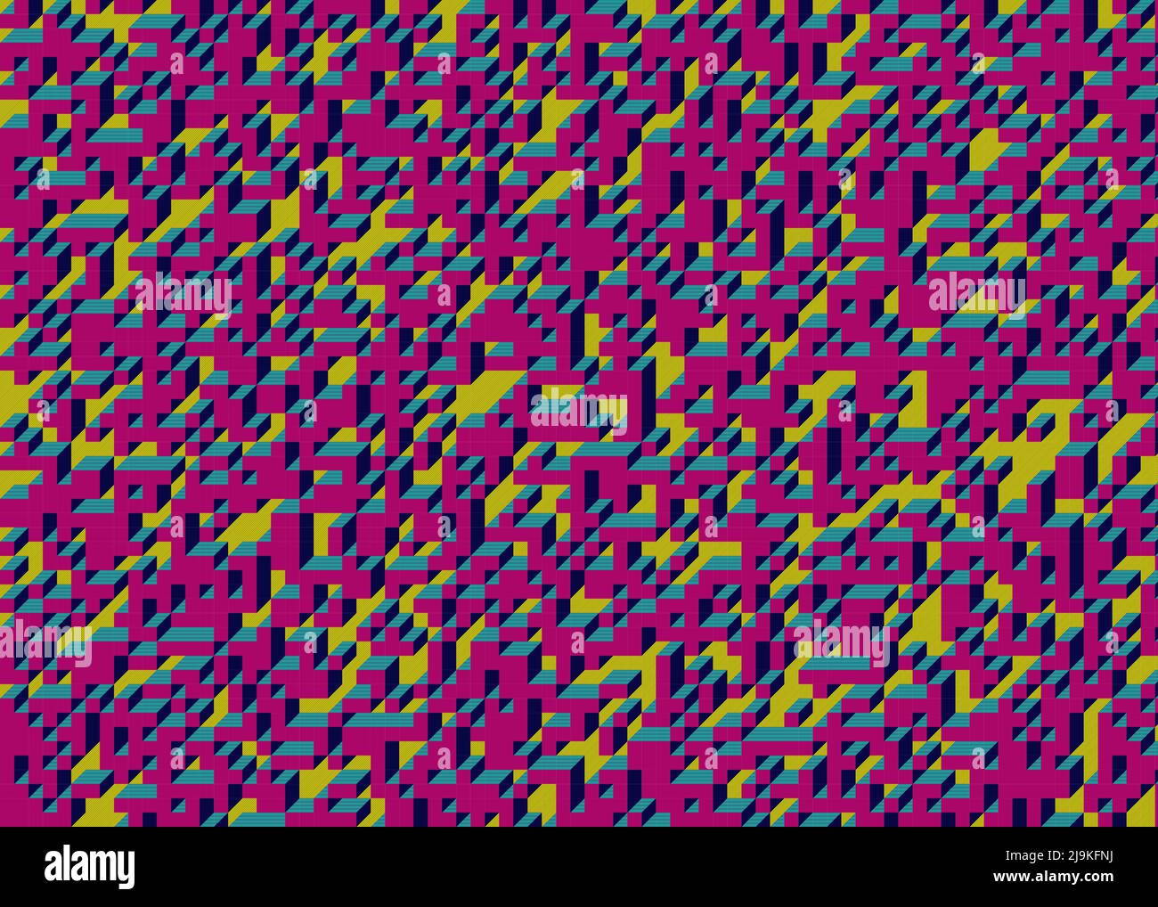 Implementation of Edward Zajec’s “Il Cubo” generative art background ...