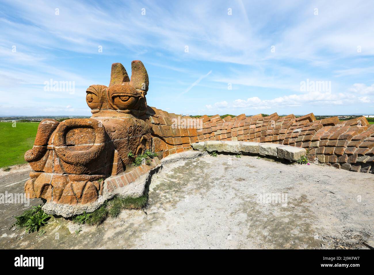 The Stone Dragon is known locally as the Great Protector of Irvine ...