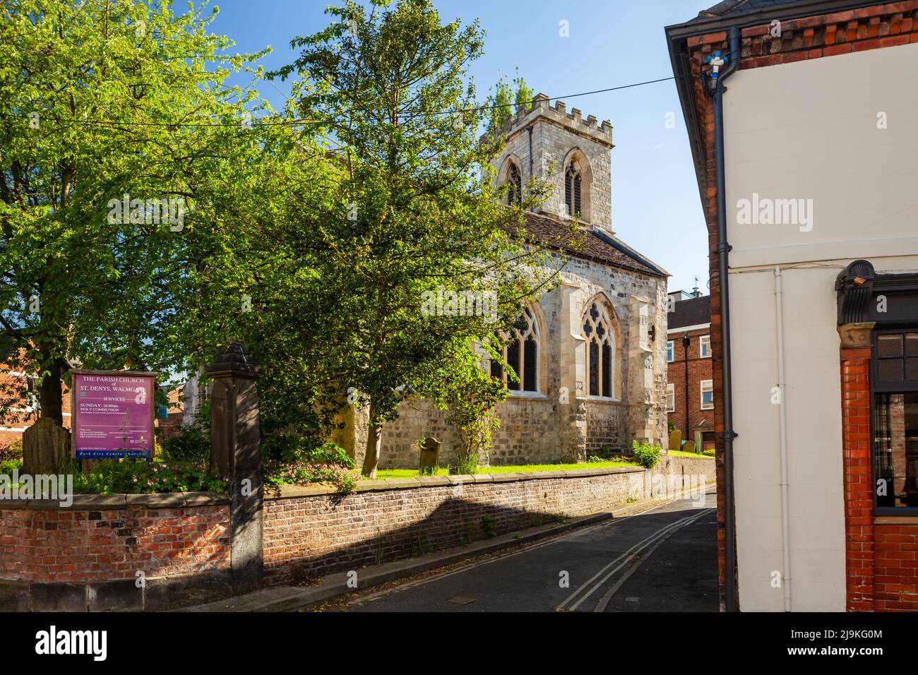 St denys church york hi-res stock photography and images - Alamy