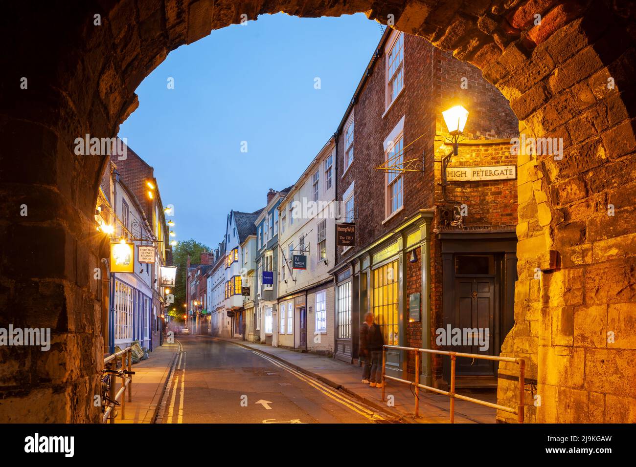 Uk high petergate hi-res stock photography and images - Alamy