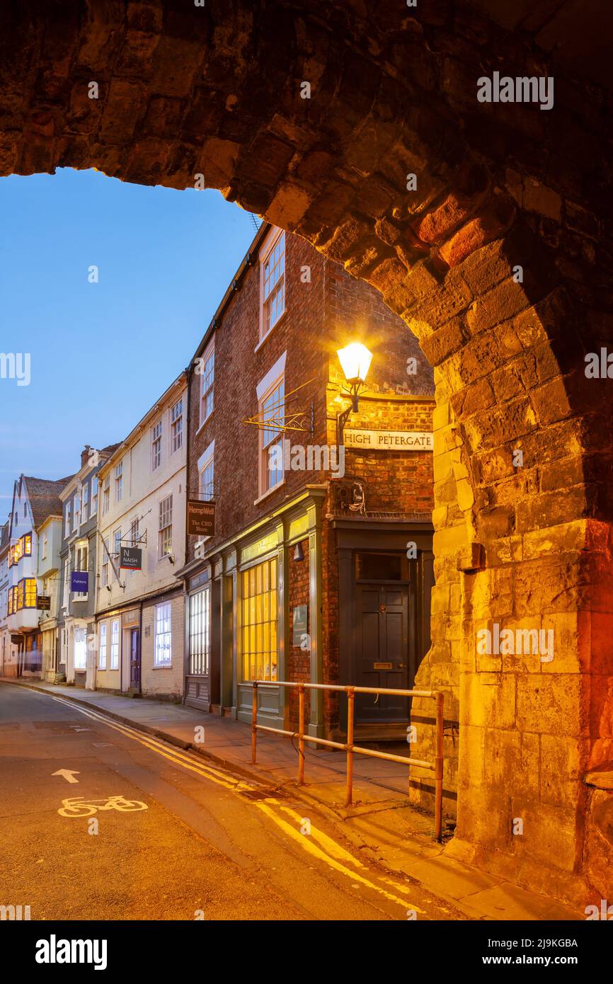 Bootham york houses hi-res stock photography and images - Alamy