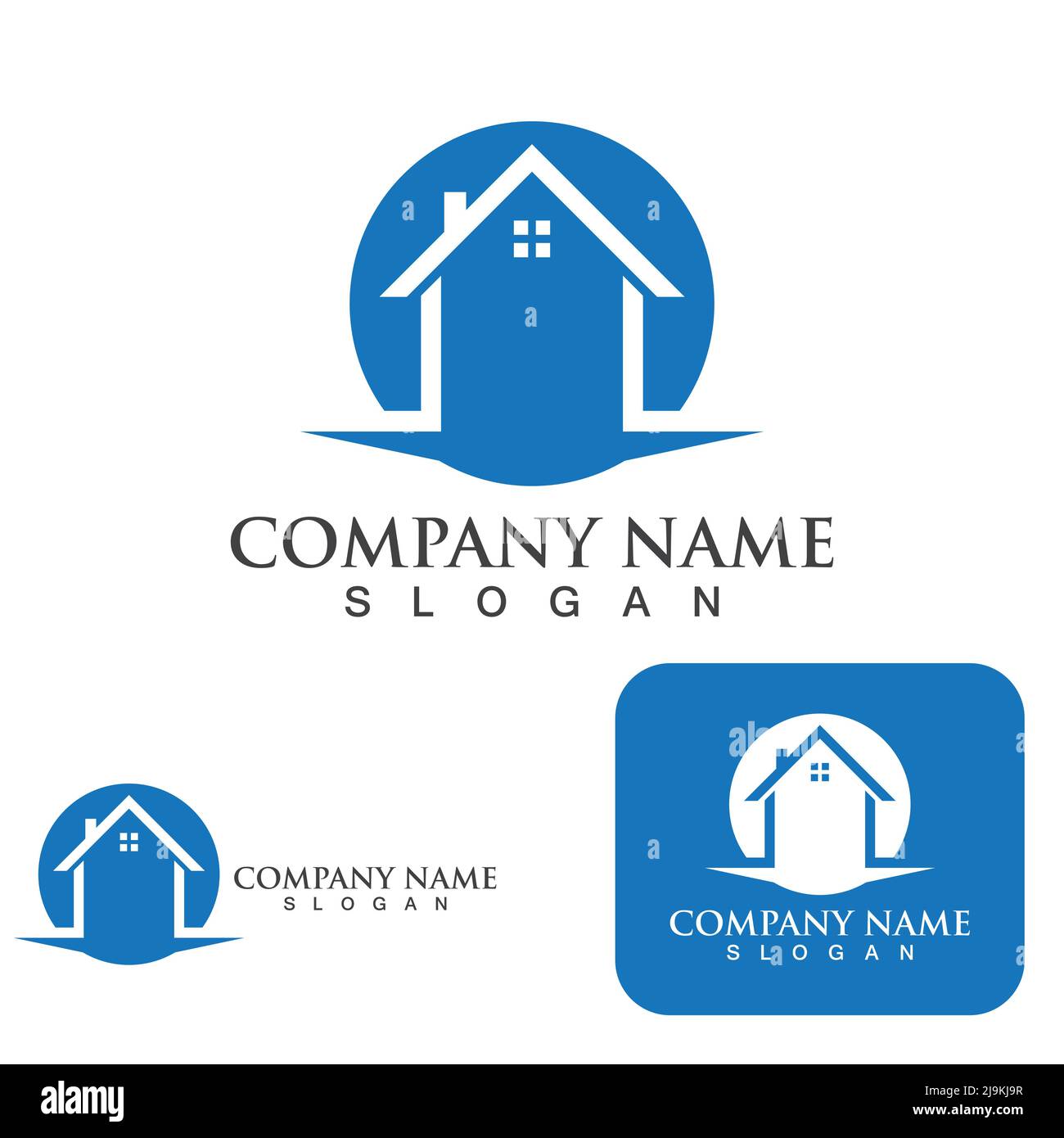 home buildings logo and symbols icons template Stock Vector Image & Art ...