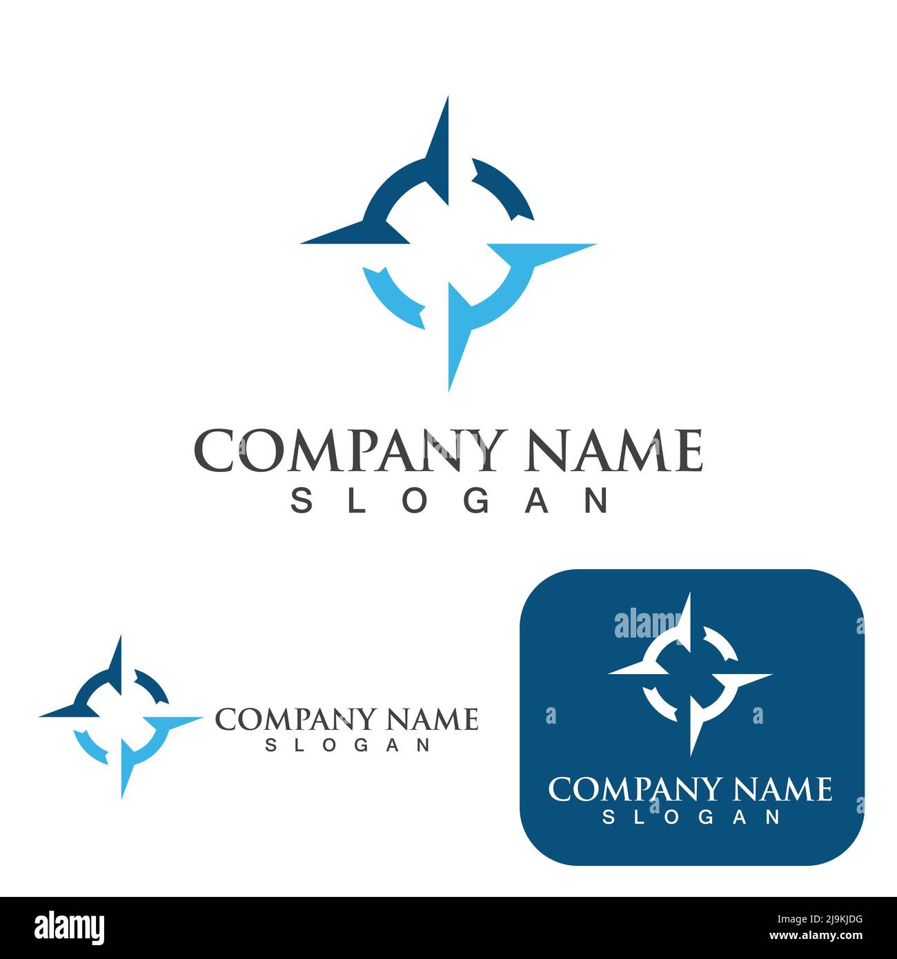 Compass logo and symbol gps Stock Vector Image & Art - Alamy