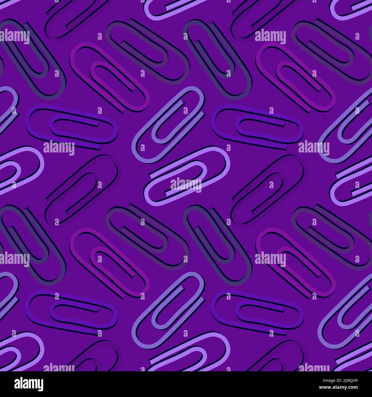 School seamless paper clip pattern for fabrics and packaging and linens ...