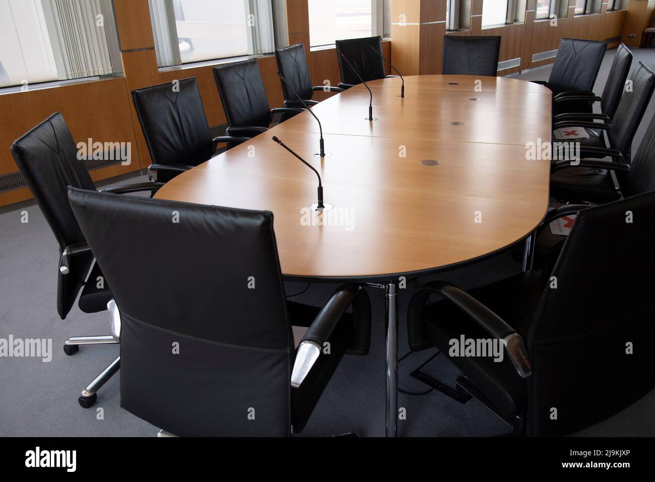 Conference table, negotiations, collective bargaining, round table ...