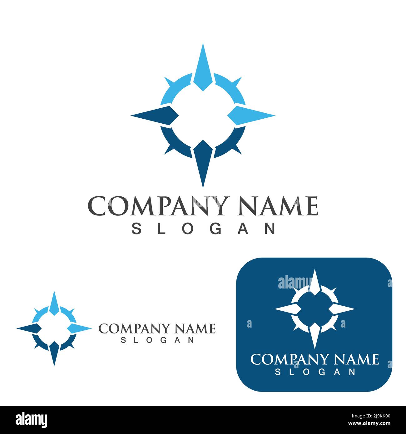 Compass logo and symbol gps Stock Vector Image & Art - Alamy