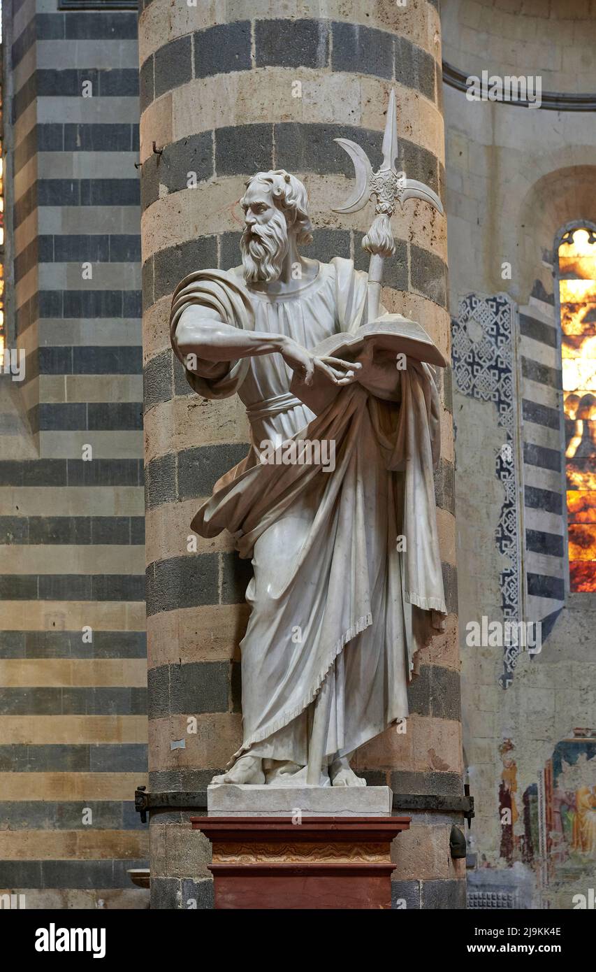 San Taddeo apostolo - marmo bianco - Francesco Mochi - 1644 - Orvieto ...