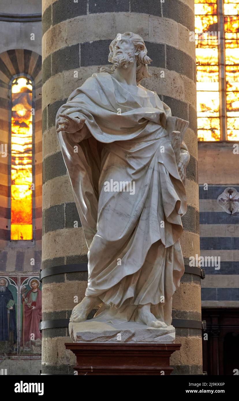 San Giacomo Minore apostolo - marmo bianco - Bernardino Cametti - 1722 ...