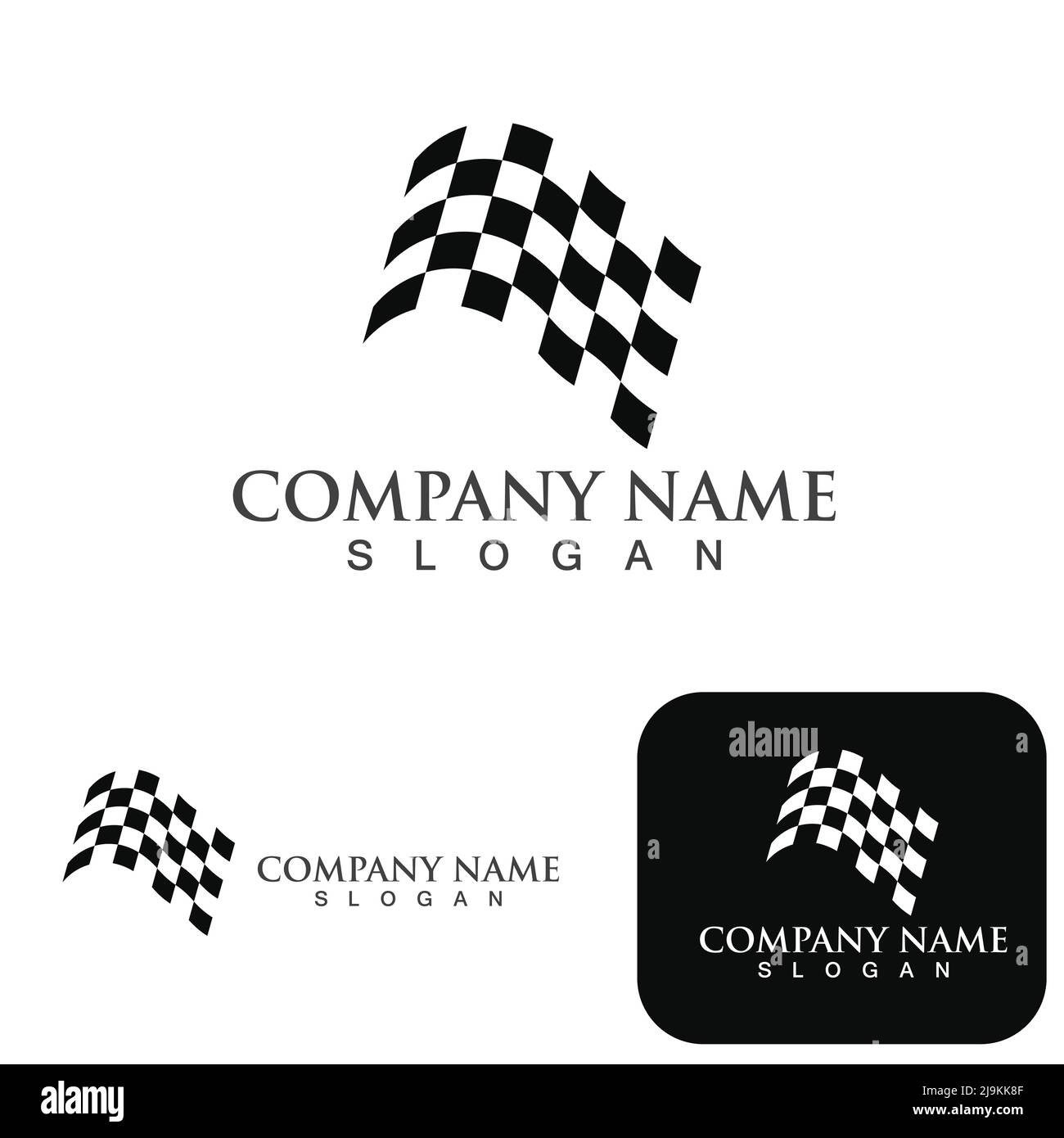 Race flag icon, simple design illustration vector Stock Vector Image ...