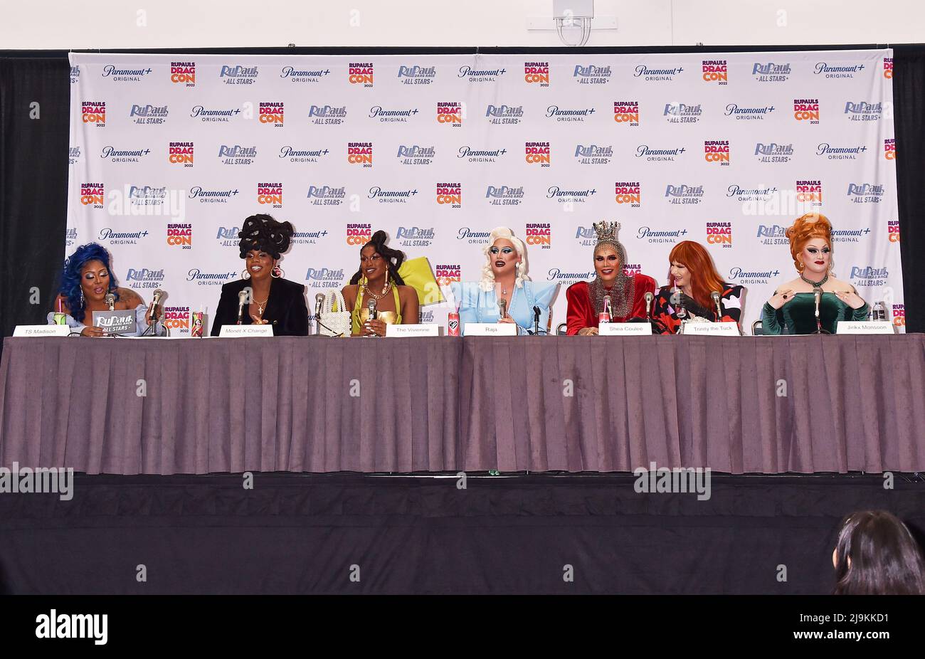 RuPaul's Drag Race All Stars All Winners panel during the 2022 Rupaul ...