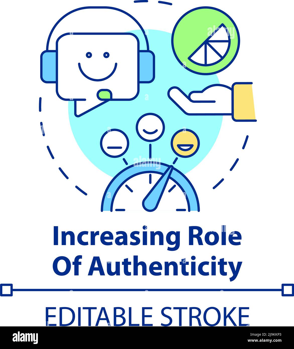 Increasing role of authenticity concept icon Stock Vector Image & Art ... Increasing role of authenticity concept icon Stock Vector Image & Art ...