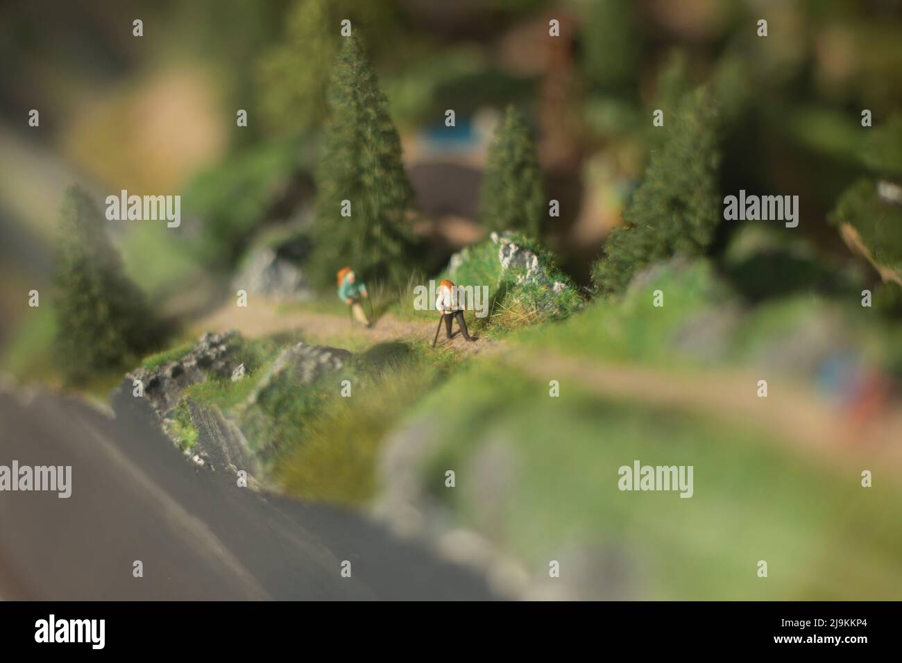 Stick figures climbing hi-res stock photography and images - Alamy