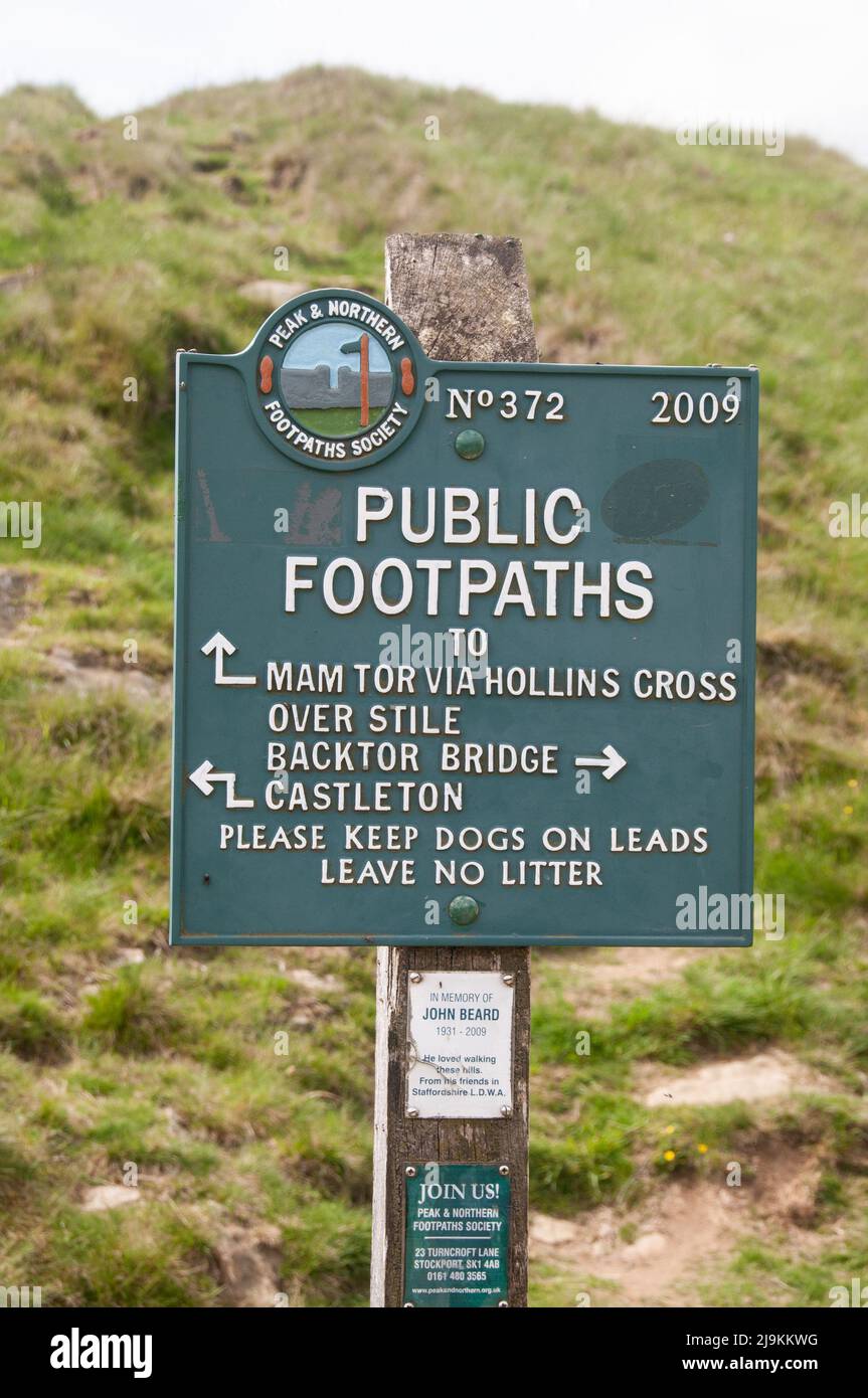 Around the UK - Peak District Britain's First National Park Stock Photo ...