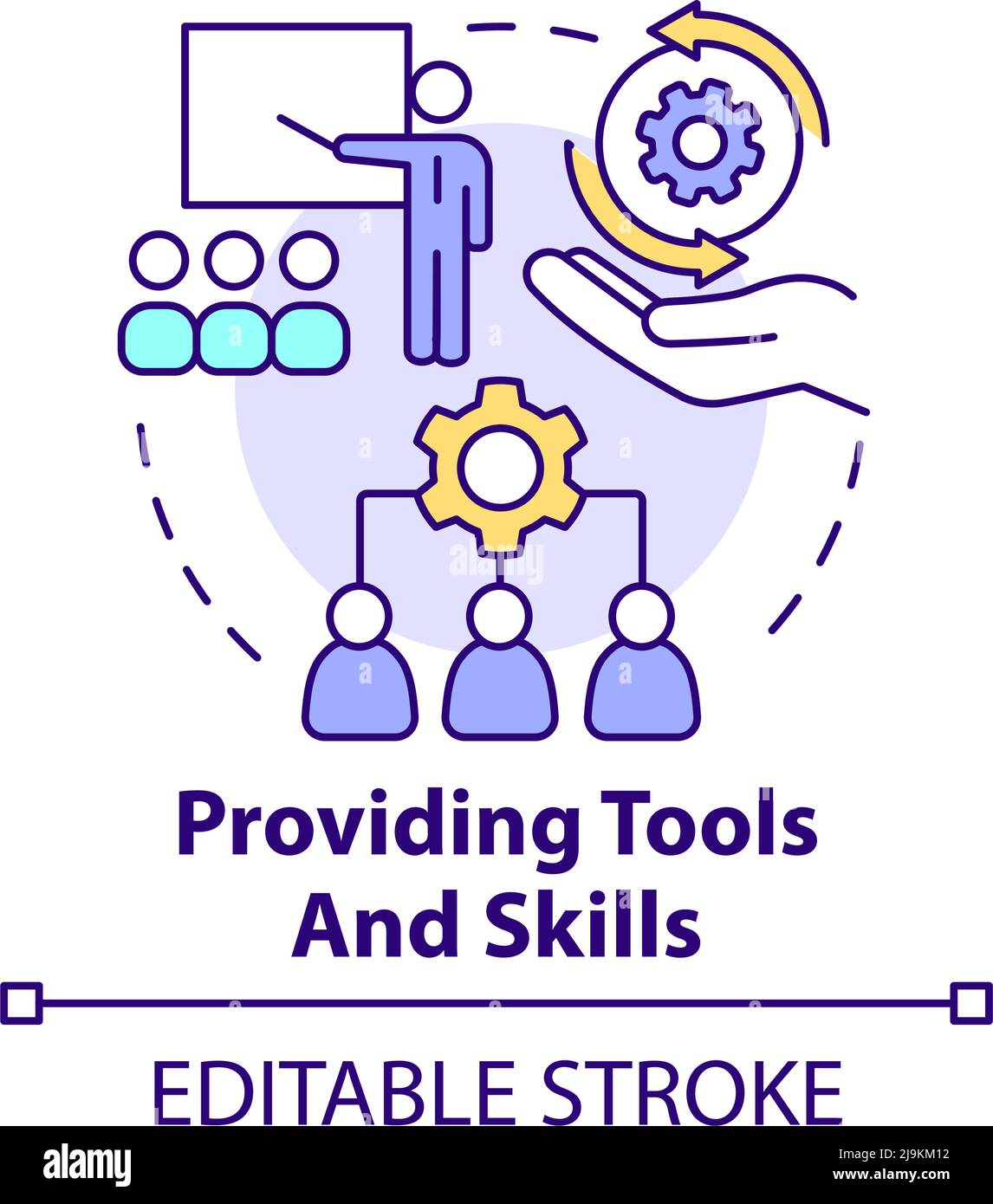 Providing training Cut Out Stock Images & Pictures - Alamy