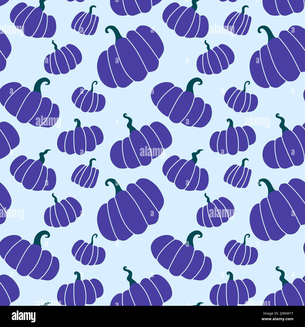 Halloween seamless cute pumpkins pattern for textiles and packaging and ...