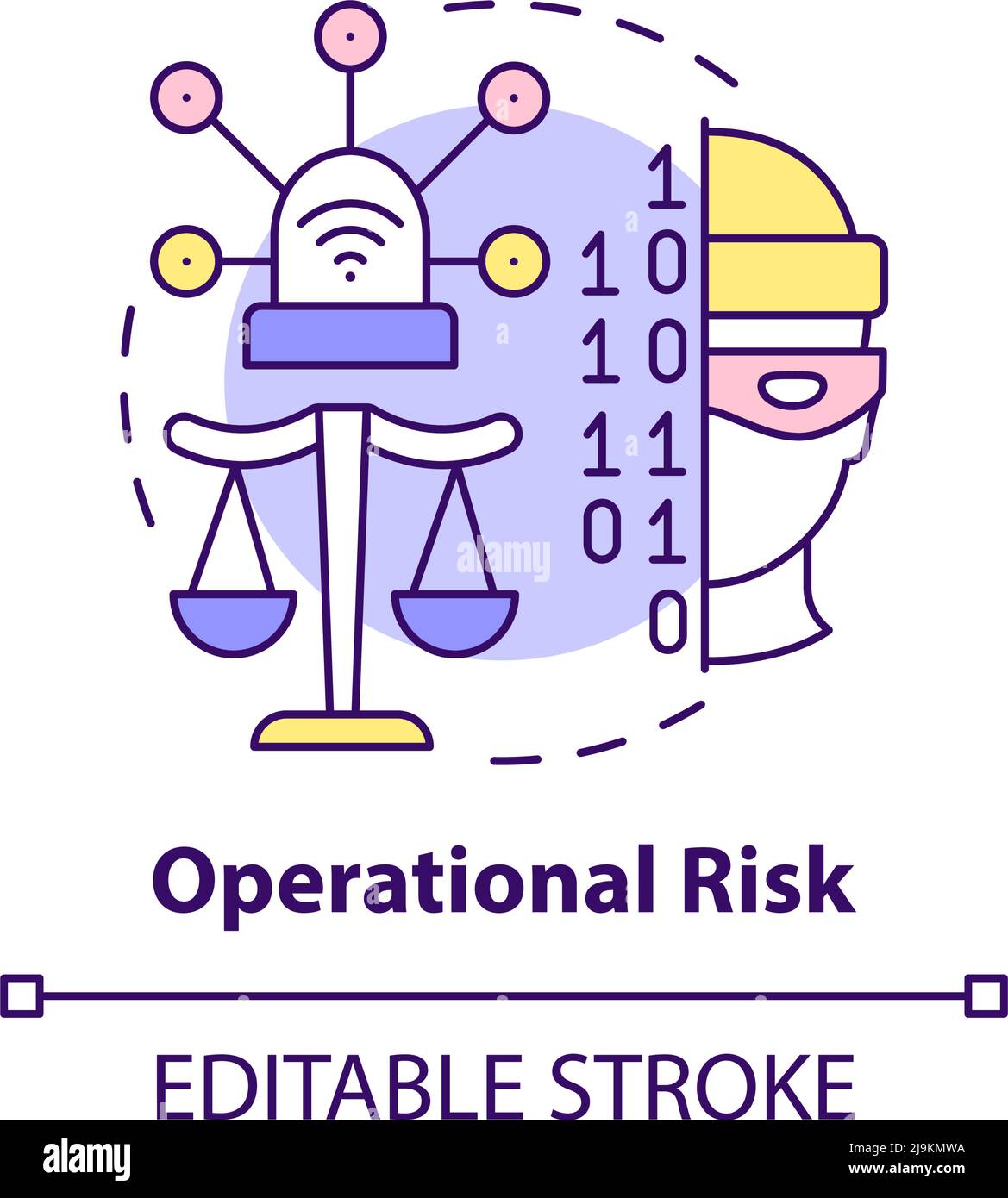 Operational risk concept icon Stock Vector Image & Art - Alamy