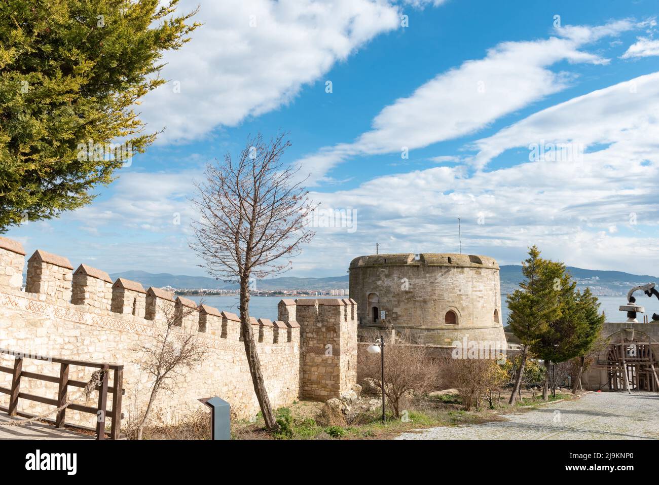 Kilitbahir Castle is a fortress on the west side of the Dardanelles ...