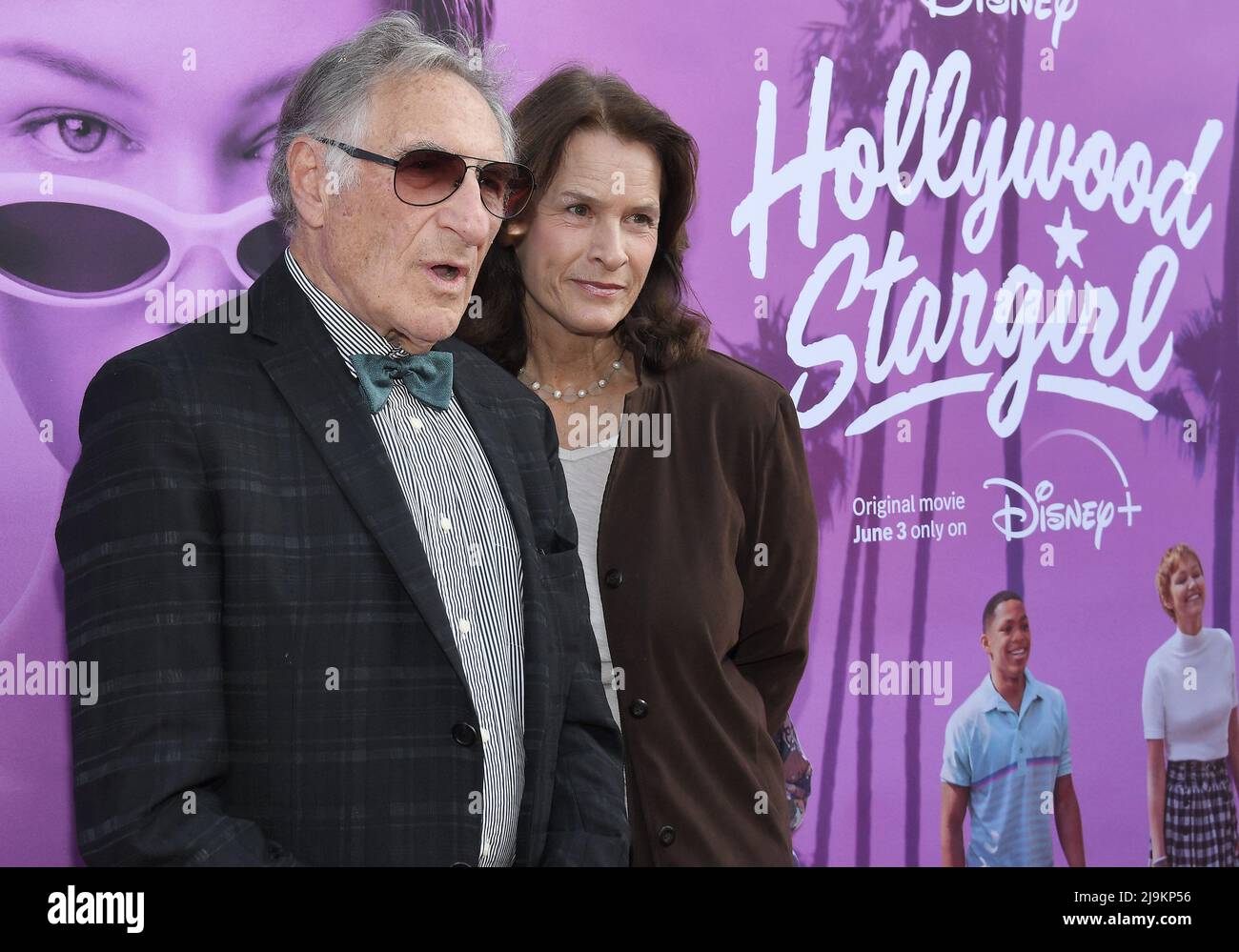 (L-R) Judd Hirsch and Kathryn Danielle arrives at Disney's HOLLYWOOD ...