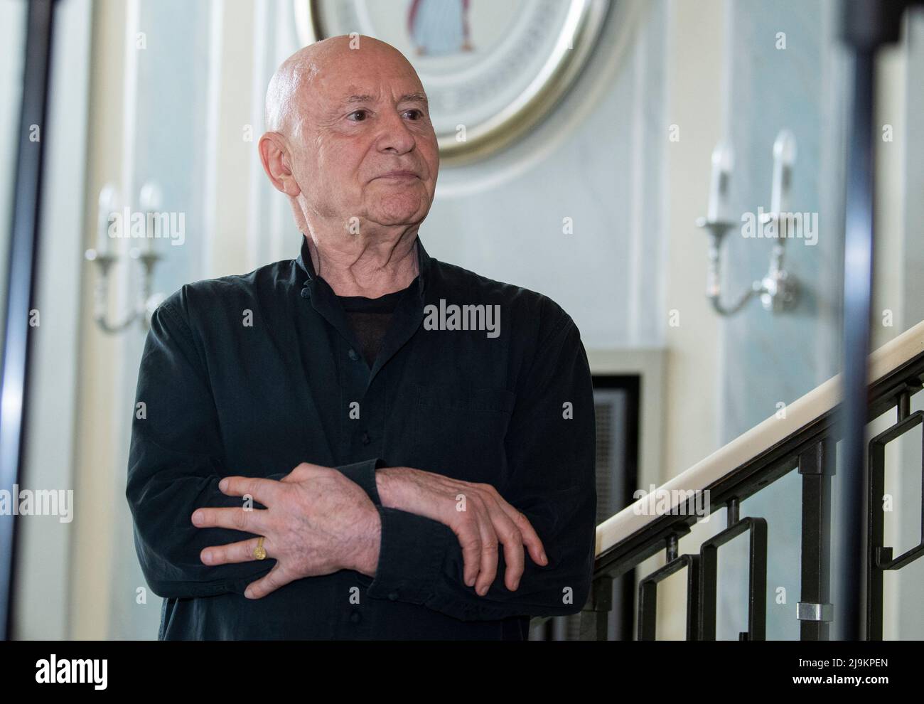 Berlin, Germany. 24th May, 2022. Christoph Eschenbach, German pianist ...