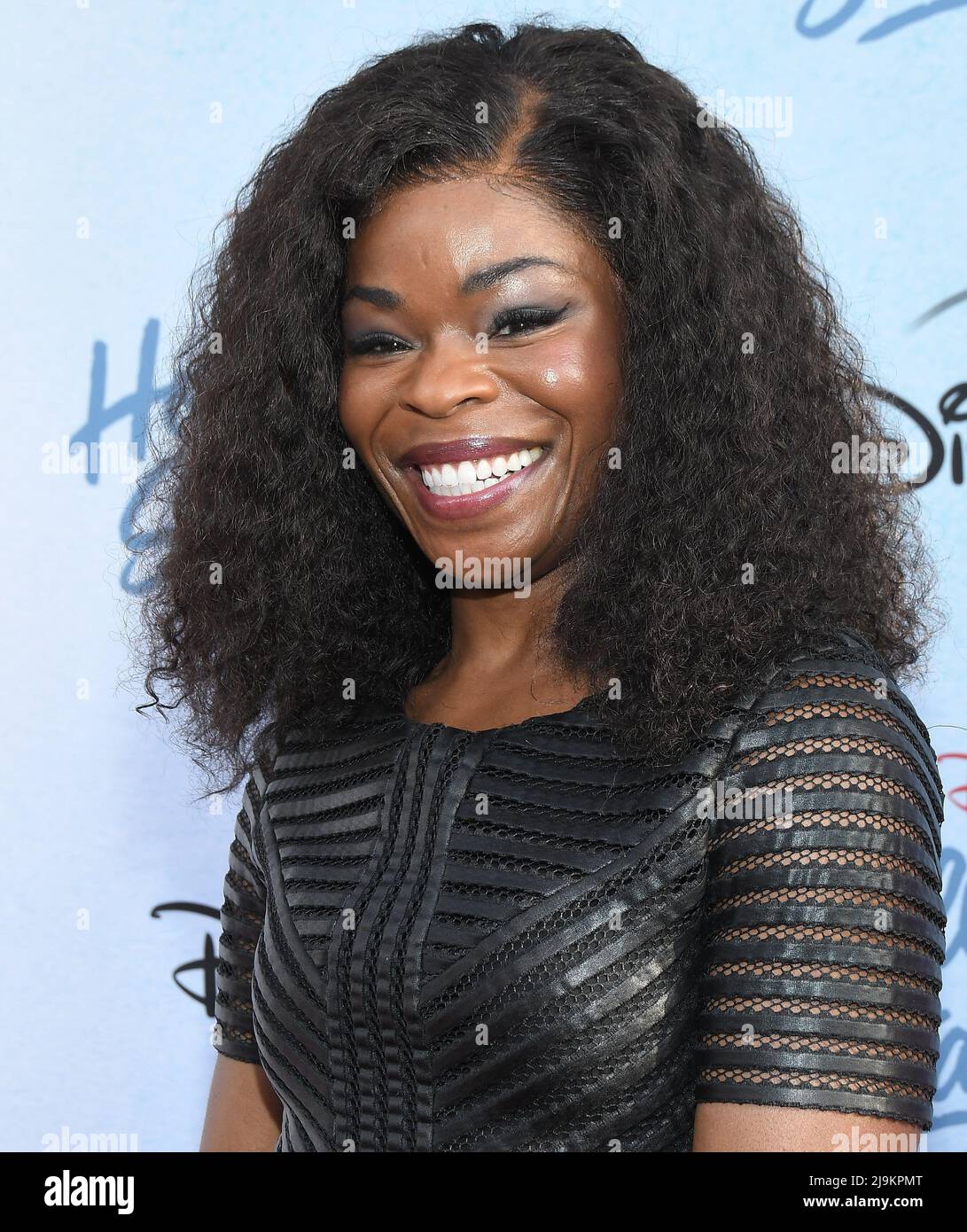Nija Okoro arrives at Disney's HOLLYWOOD STARGIRL Premiere held at the ...