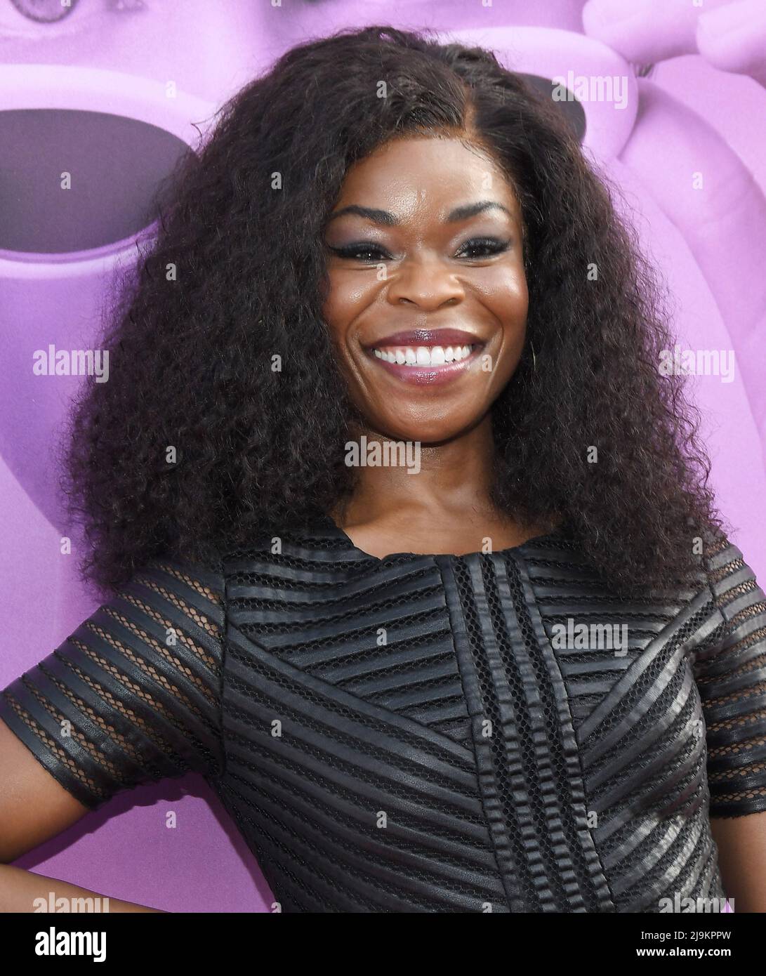 Nija Okoro arrives at Disney's HOLLYWOOD STARGIRL Premiere held at the ...