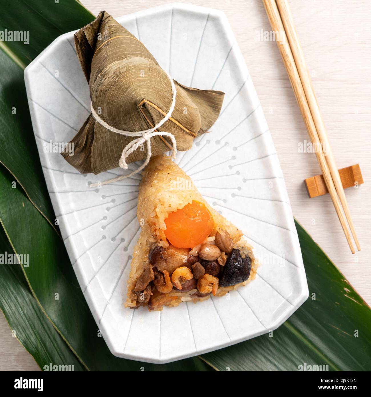 Zongzi. Rice dumpling for Chinese traditional Dragon Boat Festival ...