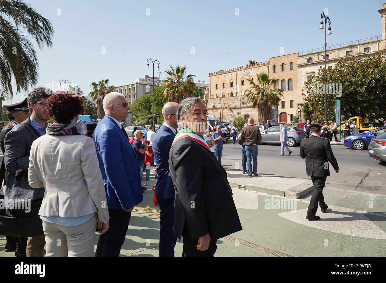 May 23, 2022, Palermo, Sicily, Italy: Thirty years ago, the Sicilian ...