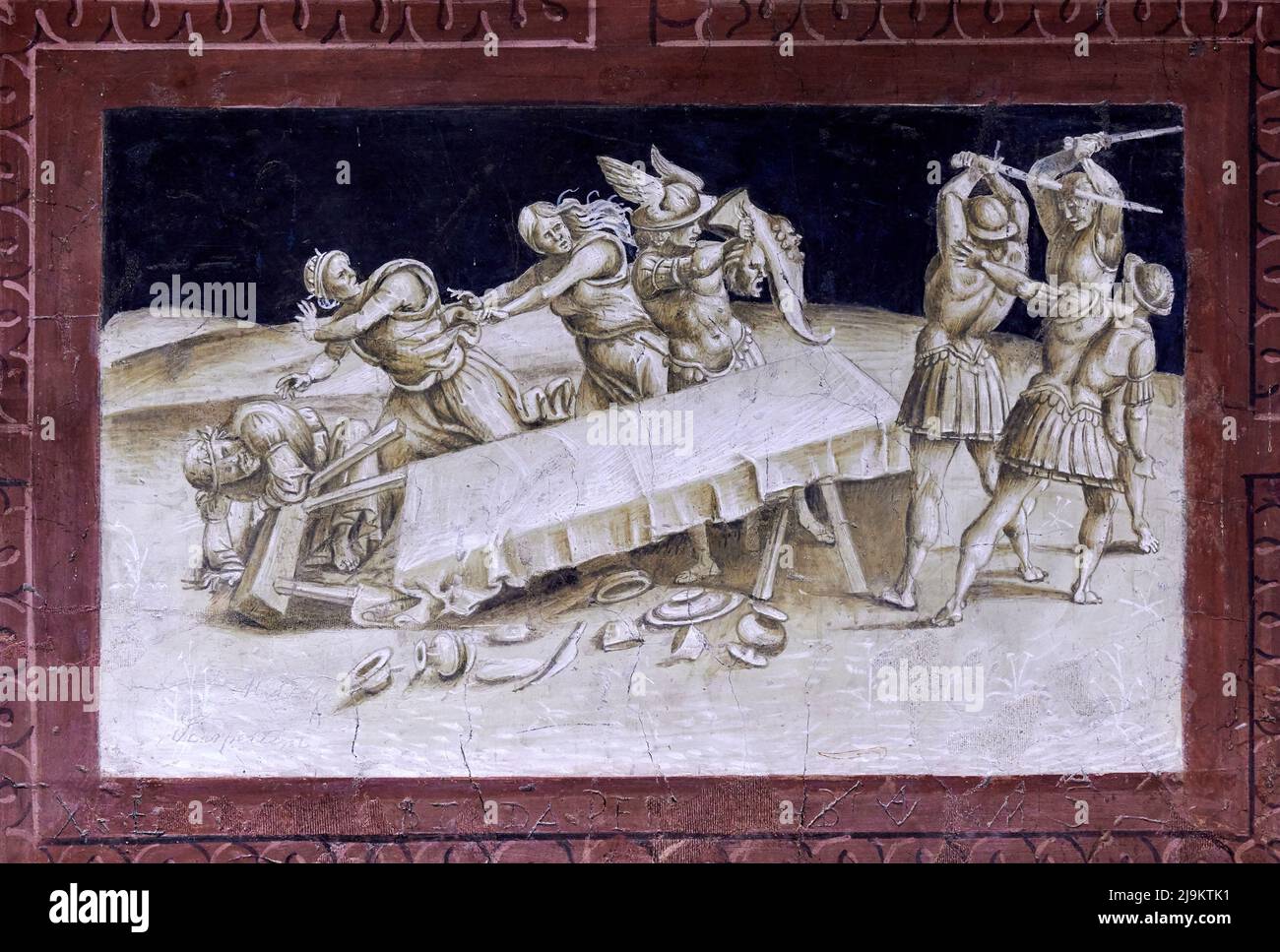 Scena dell’Inferno - affresco nella Cappella di San Brizio - Luca ...