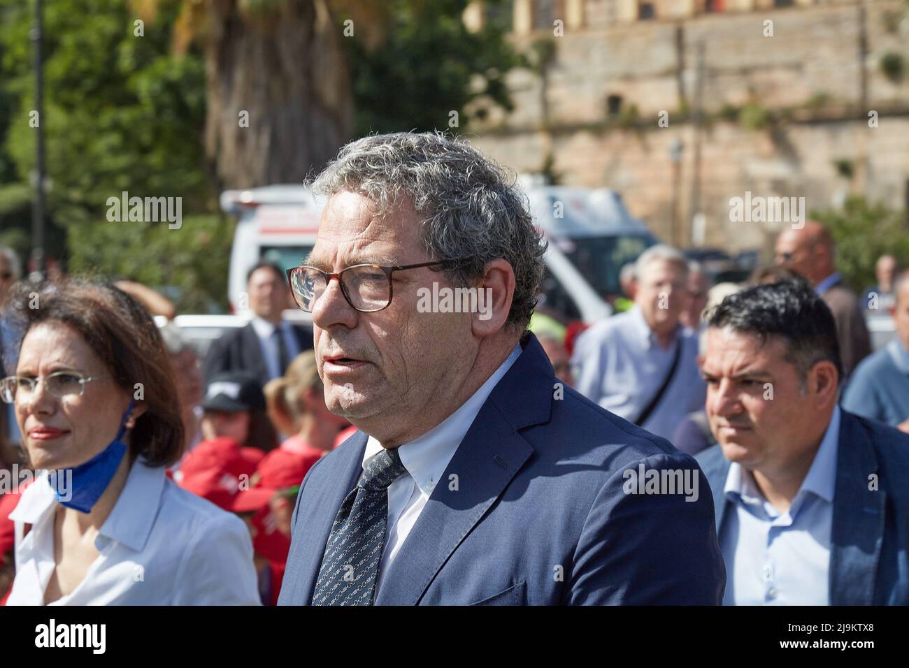 May 23, 2022, Palermo, Sicily, Italy: Thirty years ago, the Sicilian ...