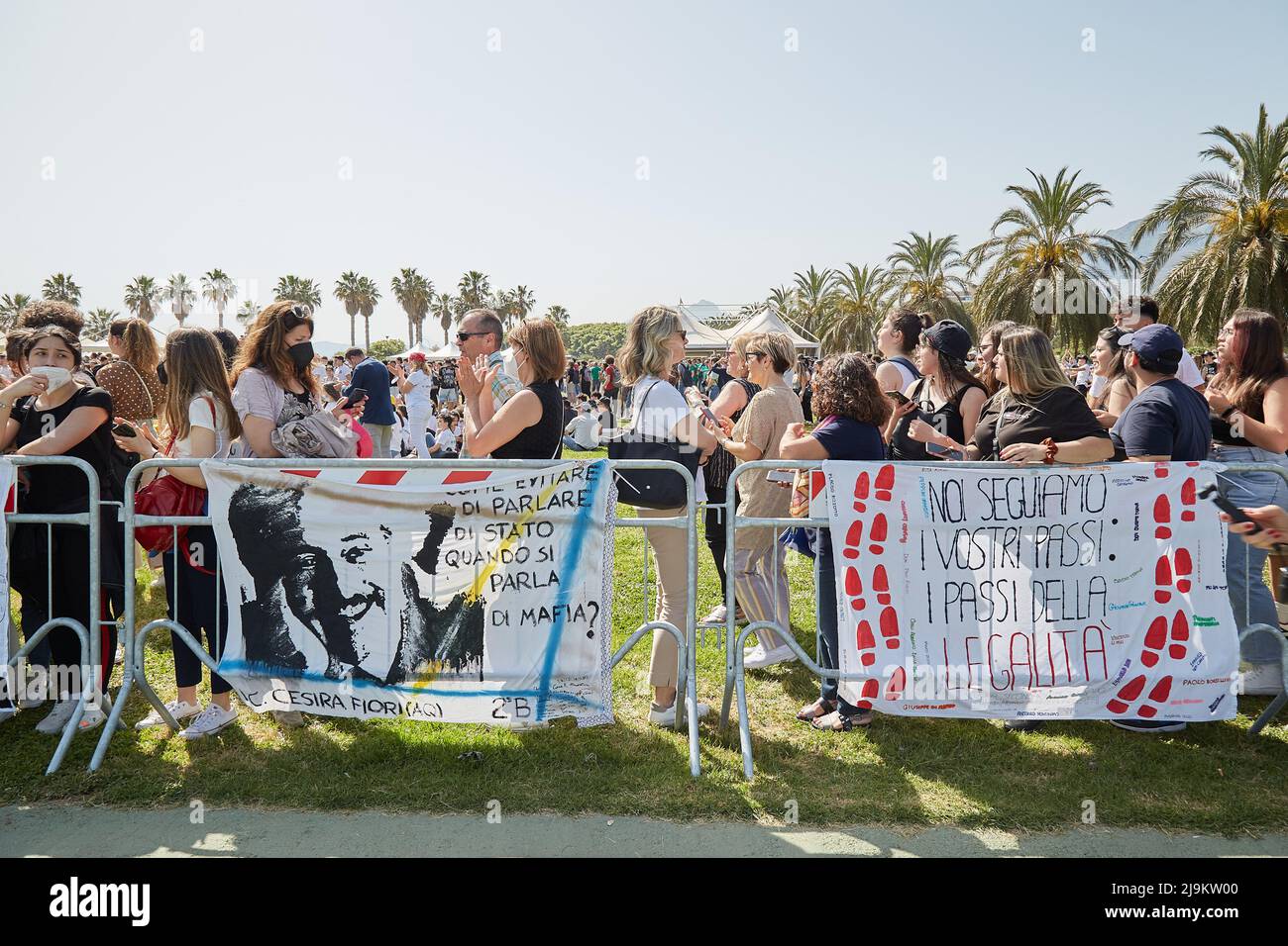 May 23, 2022, Palermo, Sicily, Italy: Thirty years ago, the Sicilian ...